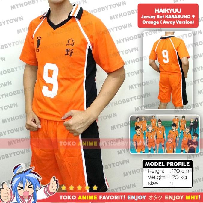 Jual Kostum Jersey Karasuno No. 9 Kageyama Tobio Haikyuu To The Top ...