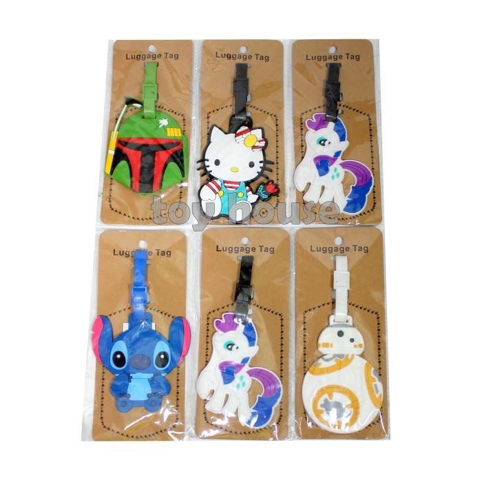 Jual LUGGAGE TAG / NAME TAG / Gantungan Label Nama Untuk Tas/ Koper ...