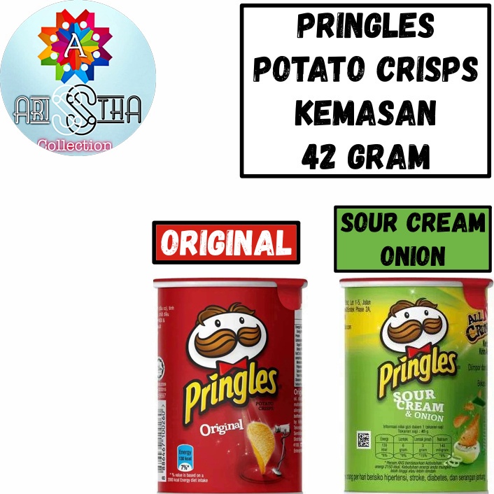 Jual Pringles Potato Crisps Kemasan 42 Gram | Shopee Indonesia