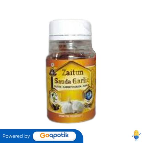 Jual ZAITUN SAUDA GARLIC BOTOL 60 KAPSUL | Shopee Indonesia