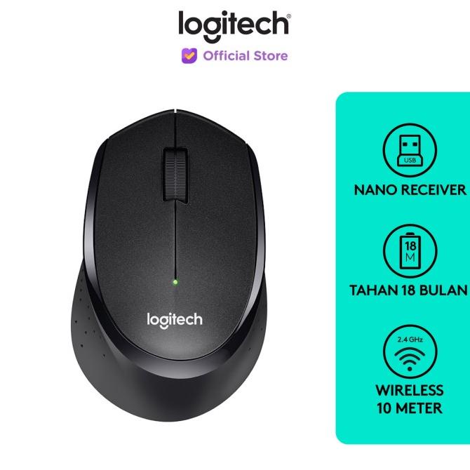 Jual Trend Exclusive - Logitech M275 Wireless Mouse - Black Sale ...