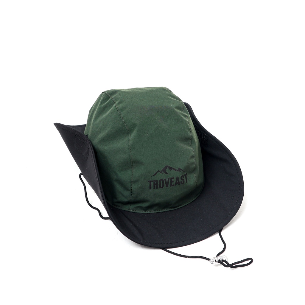 Jual Rain Hat Topi Outdoor Waterproof Premium Army | Shopee Indonesia