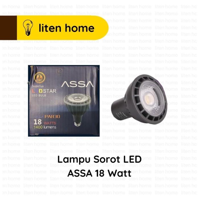 Jual Lampoki Lampu Sorot Spot E27 Ulir 18W 18 Watt Assa / Lampu Led ...
