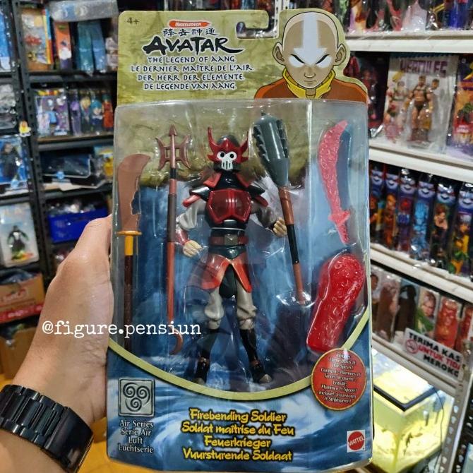 Jual MATTEL AVATAR THE LEGEND OF AANG FIREBENDING SOLDIER ACTION FIGURE ...