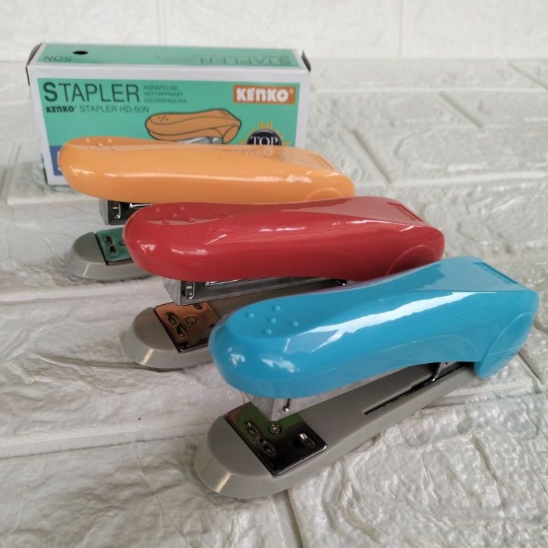 Jual KENKO-Stapler Staples HD-50 N Pastel Colour | Shopee Indonesia
