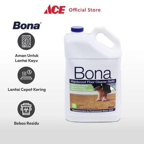 Jual Ace - Bona 4.7 Ltr Pembersih Lantai Kayu Refill | Shopee Indonesia