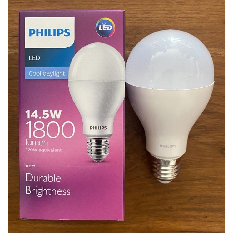 Jual Lampu Philips LED,Lampu Philips,LED Bulb 14,5/19 Watt | Shopee ...
