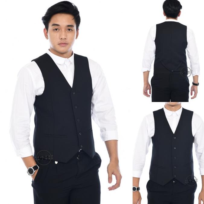 Jual Vest Rompi Jas Pria Formal Kerja Kantor Premium High Quality ...