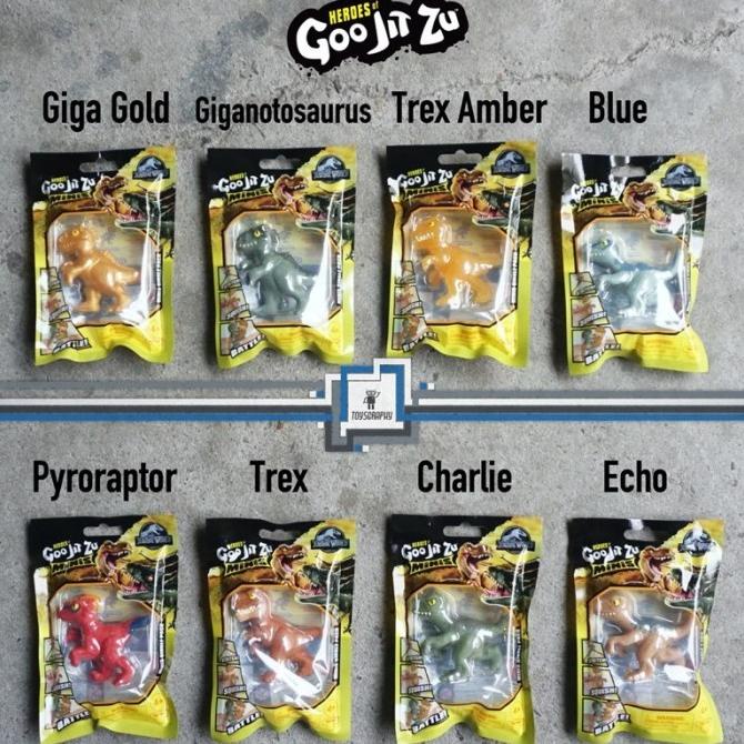 Jual GOO JIT ZU MINIS JURASSIC WORLD DINOSAURS PARK GOOJITZU GOOJITSU ...