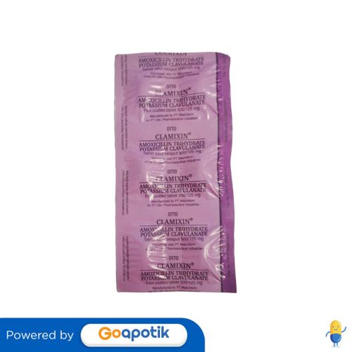 Jual CLAMIXIN STRIP 6 TABLET | Shopee Indonesia