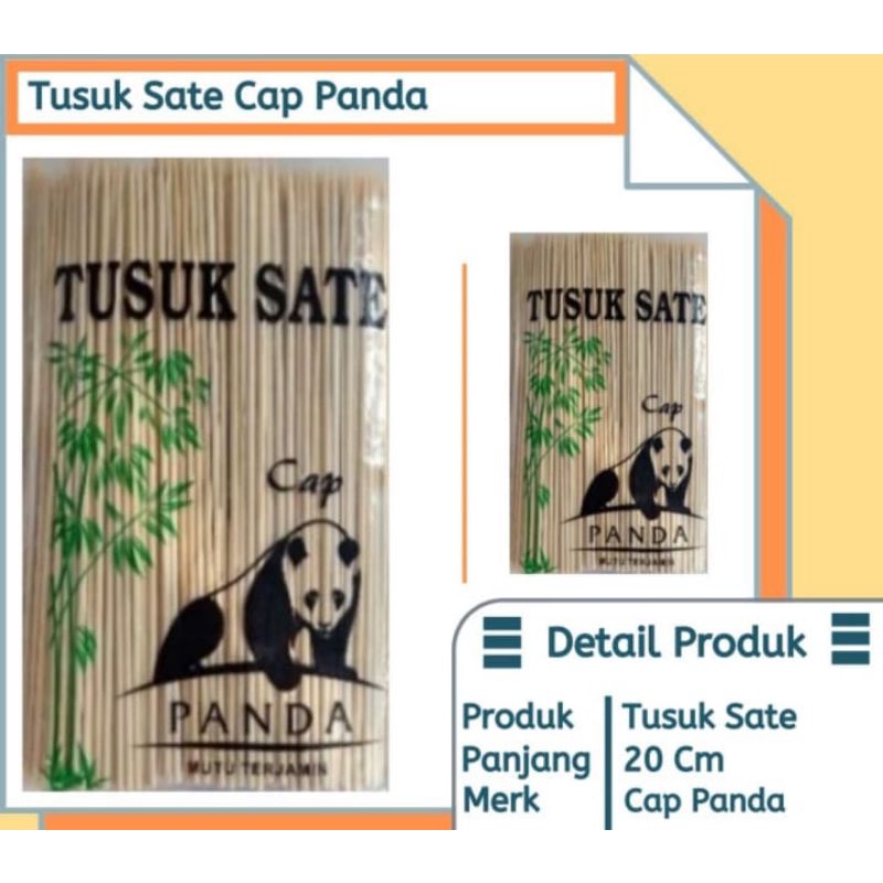 Jual Tusuk Sate Panda | Shopee Indonesia