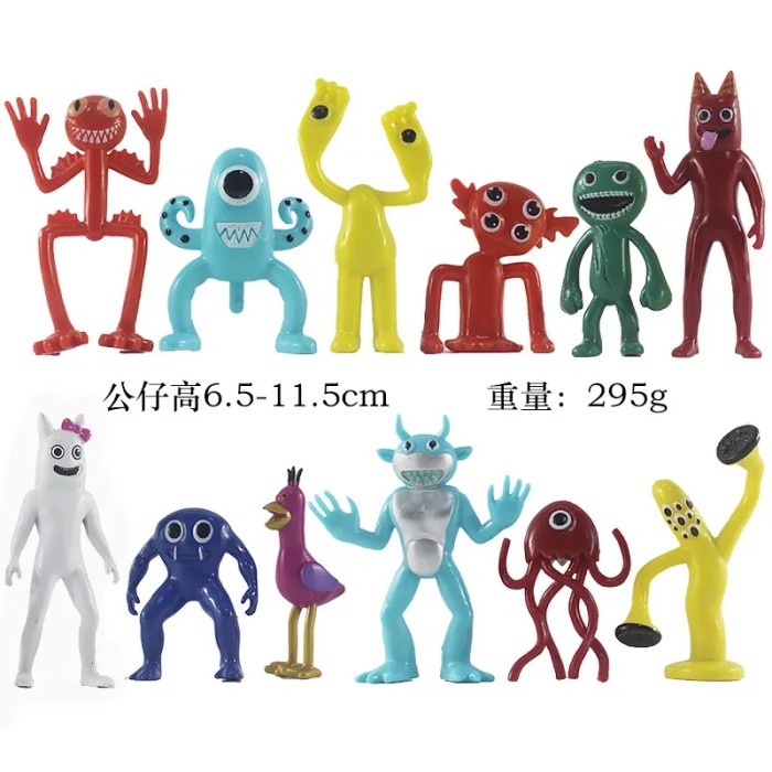 Jual Action Figure Set Garten Of Ban Ban Mainan Boneka Plush Toys Of ...
