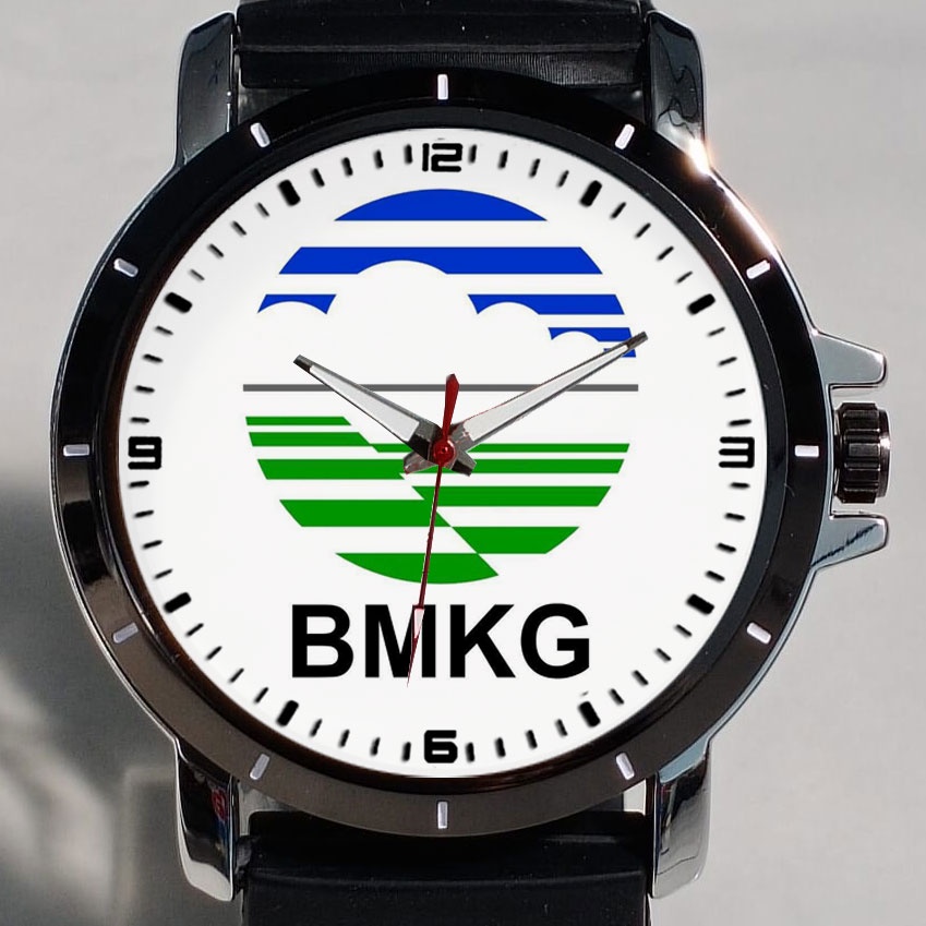 Jual Jam Tangan Custom BMKG Logo | Shopee Indonesia