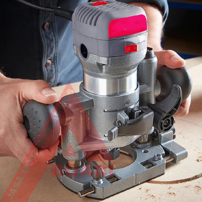 Jual Terlaris Plunge Router Base / Dudukan Mesin Profil Trimmer ...