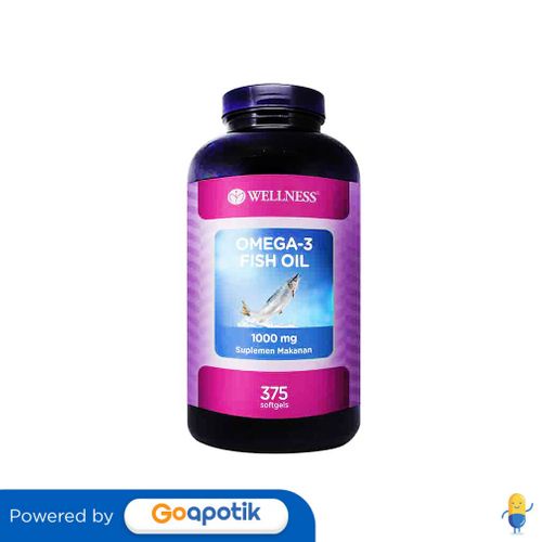 Jual Wellness Omega-3 1000 Mg Box 375 Softgel | Shopee Indonesia