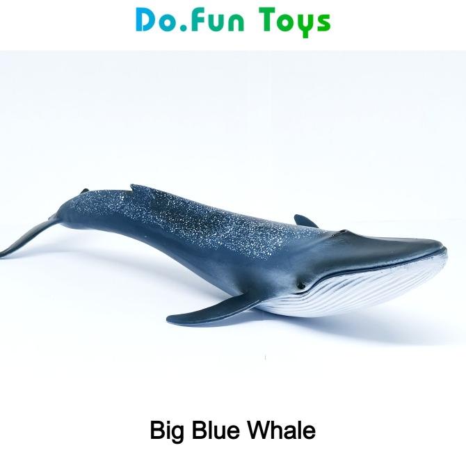 Jual Ready Big Blue Whale Figure / Miniatur Ikan Paus Biru Limited ...
