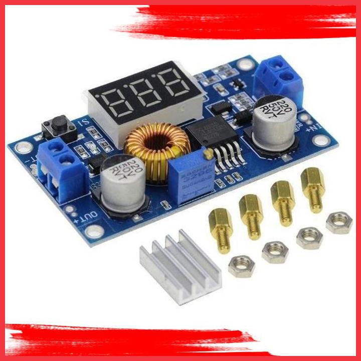 Jual (ise) 5a 75w dc-dc adjustable step-down converter power supply ...