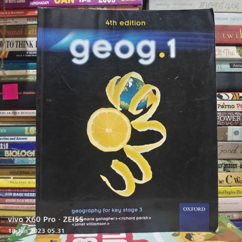 Jual BUKU GEOG 1 4TH EDITION GEOGRAPHY FOR KEY STAGE 3 | Shopee Indonesia