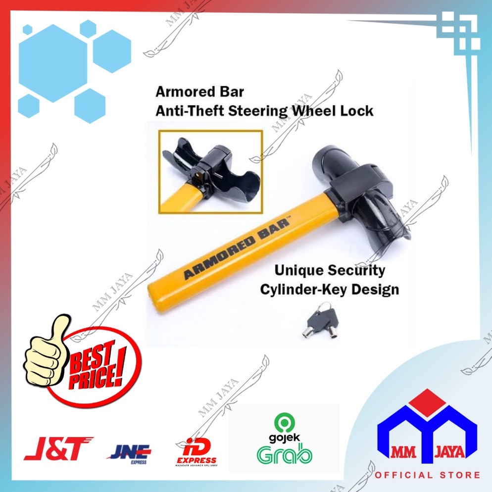 Jual HARGA BERSAHABAT|| KUNCI STEER / Kunci Stir T Armored Bar Mr Safe ...