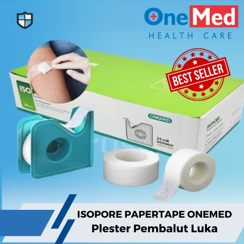 Jual Onemed Paper Tape Isopore 1.25 cm x 9 m , 1inch | Shopee Indonesia