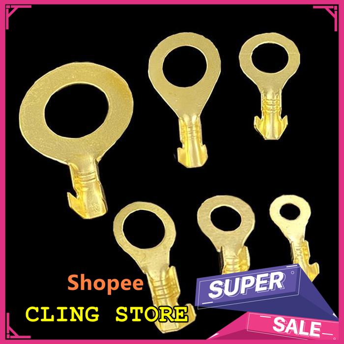 Jual PROMO TERBARU TERMINAL SKUN BULAT/TERMINAL BAUT BULAT KABEL/SKUN ...
