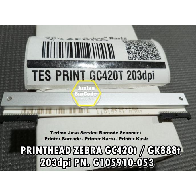 Jual PRINTHEAD | PRINT HEAD | HEADPRINT PRINTER ZEBRA GC420T | GK888 ...
