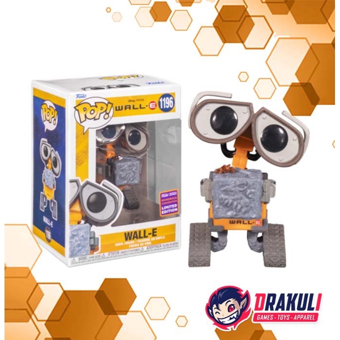 Jual Funko Toys Funko Pop! Wall E Wall-E (2022 Wondercon Exclusive) | Shopee Indonesia