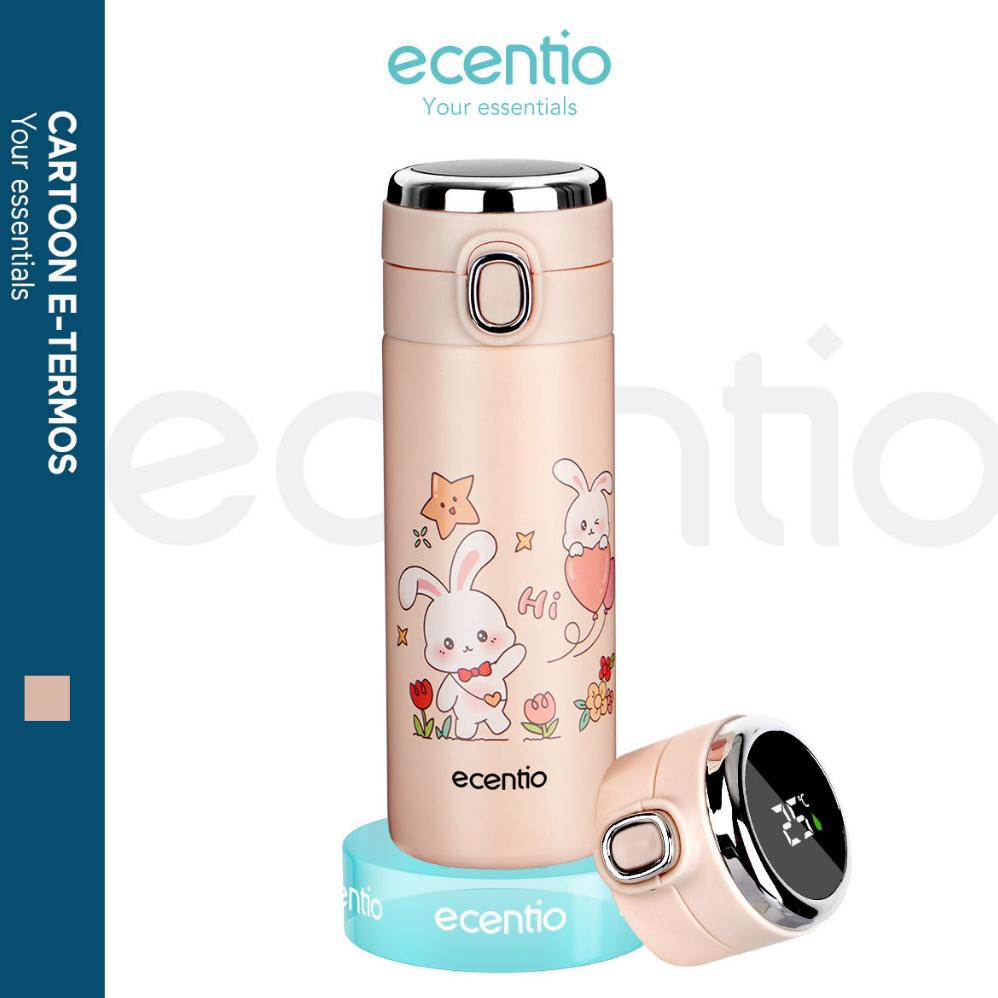 Jual Ecentio Led Termos Air Panas 420Ml Stainless Steel Mini Botol ...