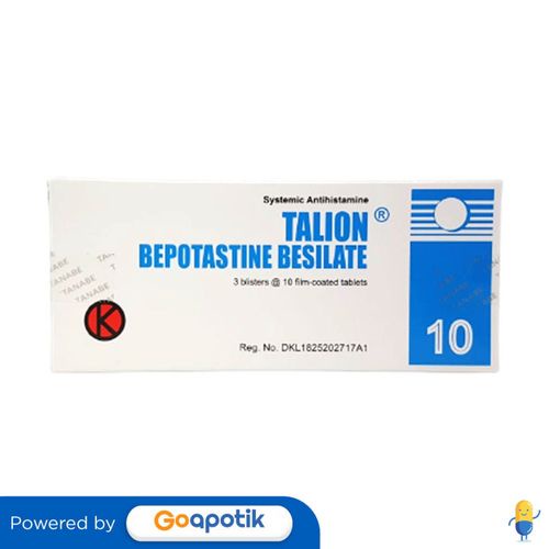 Jual TALION 10 MG BOX 30 TABLET | Shopee Indonesia