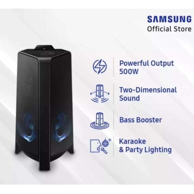 Jual Samsung Sound Tower MX T50 Karaoke MXT50 500 watt MX-T50 | Shopee ...