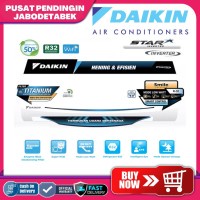 Jual DAIKIN AC SPLIT DINDING INVERTER STAR THAILAND R32 2 PK ...
