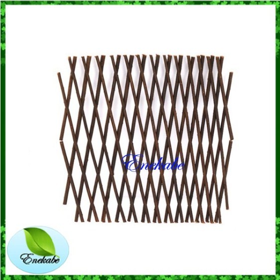 Jual Terlaris Pagar Teralis Kayu Teralis Daun Rambat/Bunga Rambat ...