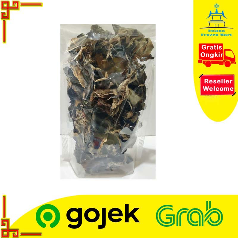 Jual Jamur Kuping Kering / Jamur Lember Hitam Premium 100gr | Shopee ...