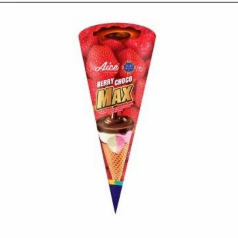 Jual Berry Choco Max Cone - AICE | Shopee Indonesia