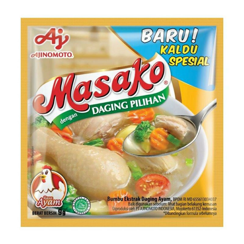 Jual Masako Ayam 8.5gr x 12pcs - AJINOMOTO | Shopee Indonesia
