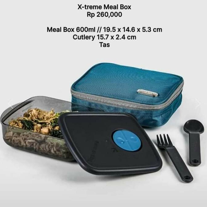 Jual extreame meal box bekal tupperware | Shopee Indonesia