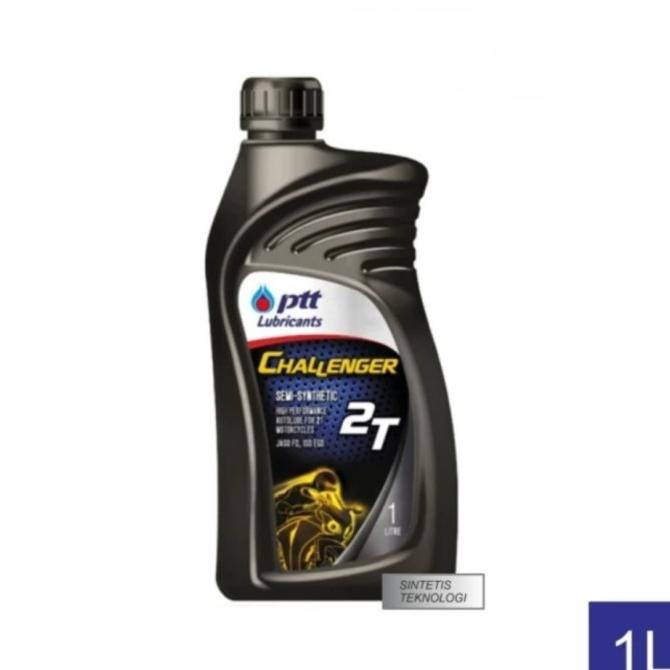 Jual PTT Lubricant Challenger 2T Oli Samping 2 Tak/2Tak Jaso FD/TC (1L/1 L) | Shopee Indonesia