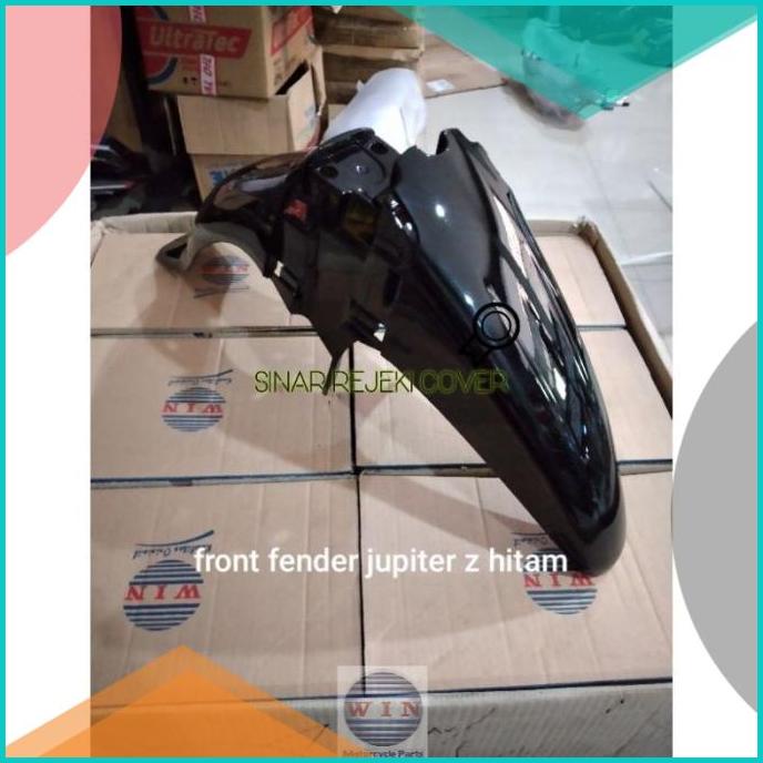 Jual spakbor depan / front fender jupiter z hitam merk win 14JVNZ3 ...