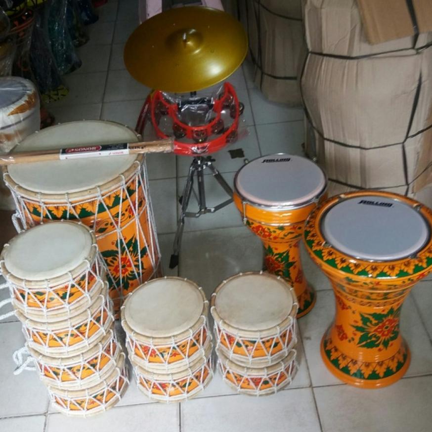 Jual New Marawis Batik Marawis Polos Marawis Ukir Satu Set Marawis ...