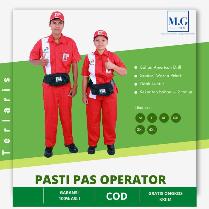 Jual Seragam Operator SPBU pertamina , OB , Pengawas murah | Shopee ...