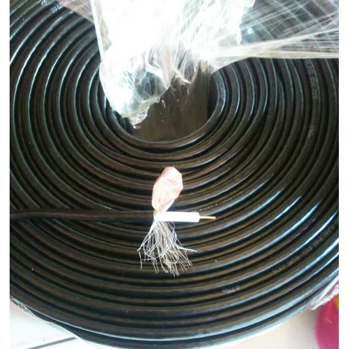 Jual Venus Kabel Antena Tv / Kabel Coaxial Rg6 300 Meter ( Standart ) | Shopee Indonesia