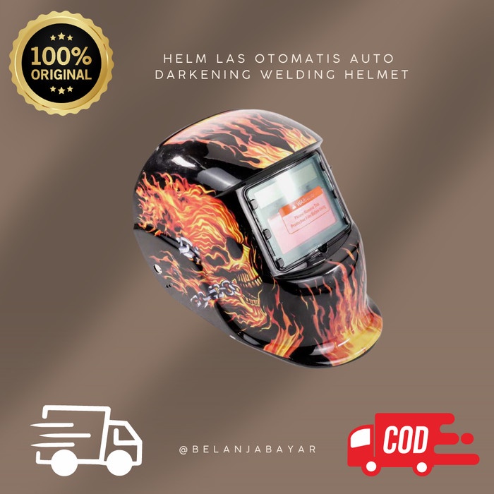 Jual Topeng las Helm las Kedok las DEKO Otomatis Auto Darkening Welding ...