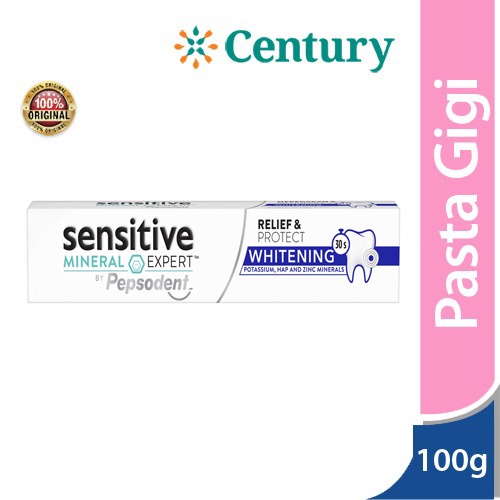 Jual Pepsodent Sensitive extra Whitening 100 g / Toothpaste / pasta ...