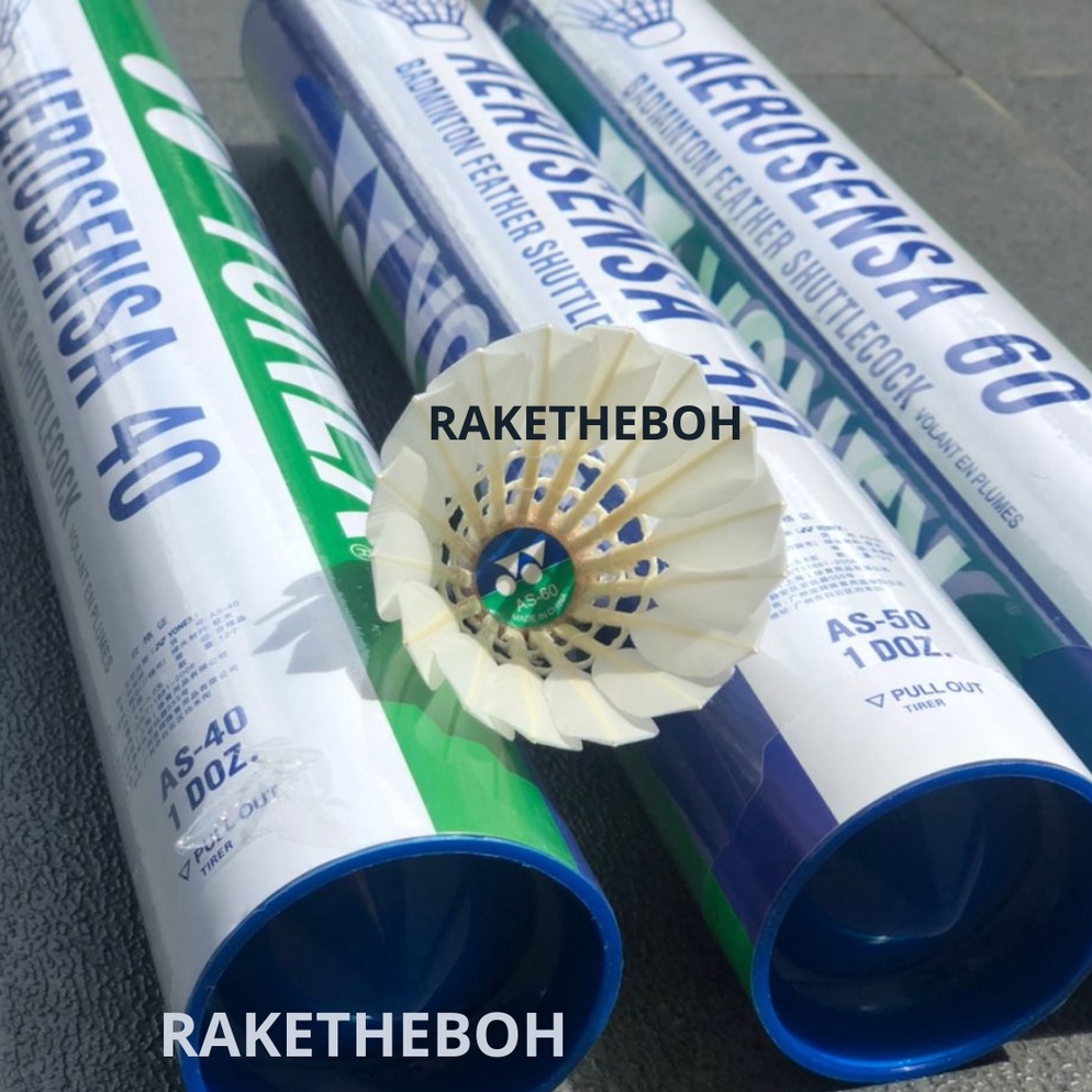 Jual Murah SHUTTLECOCK BADMINTON BULUTANGKIS AEROSENSA ISI 12PCS ...