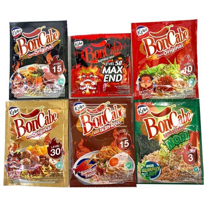 Jual (RENCENG) BONCABE TABUR BUBUK SACHET LVL 10 15 30 50 NORI MAX END ...