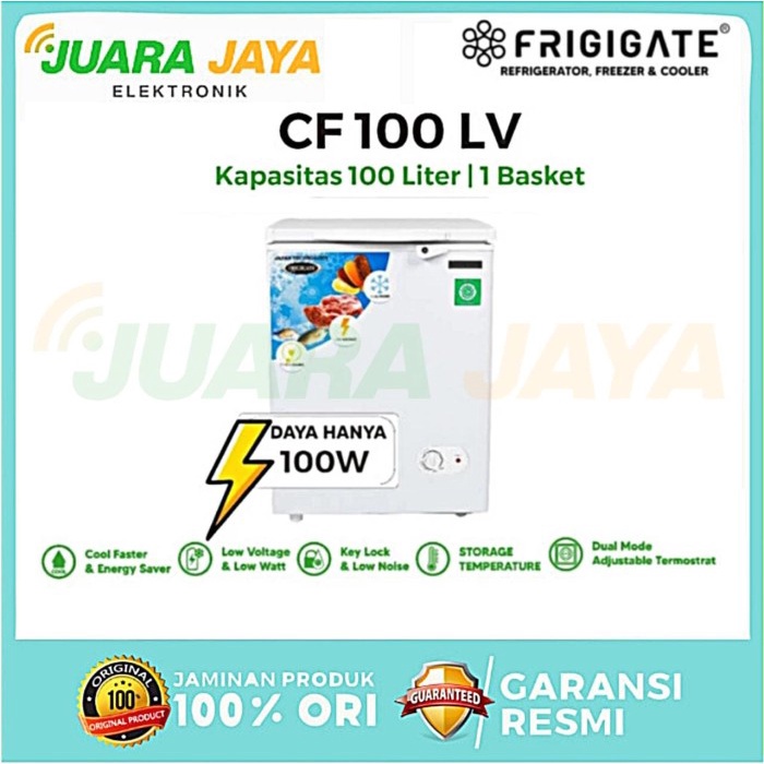 Jual Frigigate CF-100 LV Chest Freezer 100 Liter | Shopee Indonesia