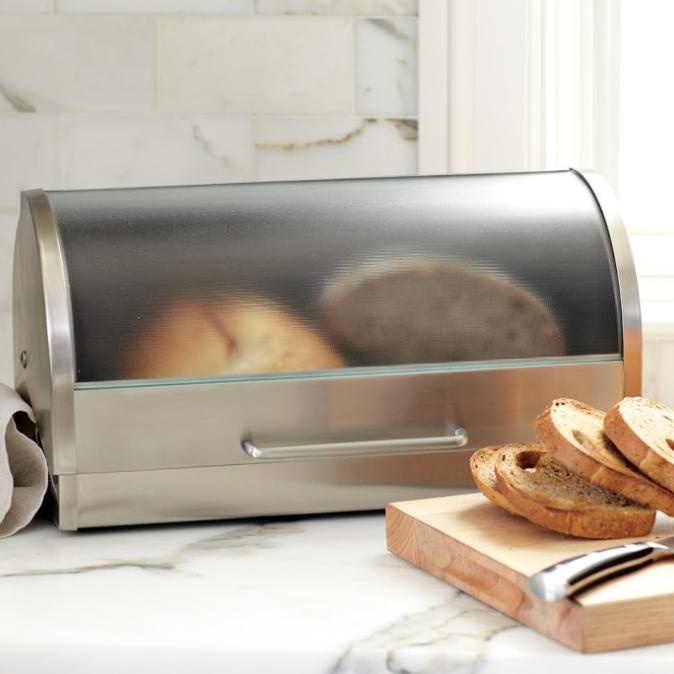 Jual Tempat Roti Bread Bin Canister Tempat Penyimpanan Makanan | Shopee ...