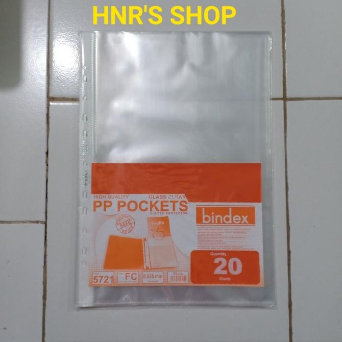 Jual pp pocket 5721 bambi / bindex/ folio/ plastik file / sekat kertas ...