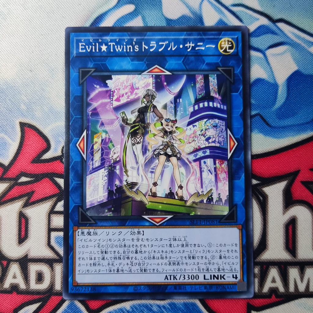Jual yugioh OCG Evil Twin's Trouble Sunny SLF1-JP081 common original | Shopee Indonesia