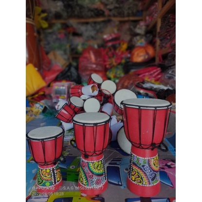 Jual Alat Musik Kendang Jimbe Reggae Gendang Djimbe Head Drum Mika 8 10 ...